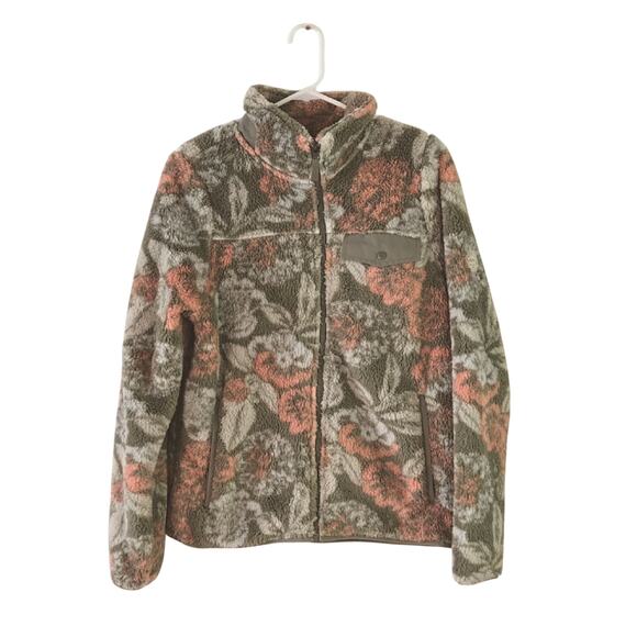 Gerry Weber | Jackets & Coats | Gerry Fleece Floral Womens Zip Up ...